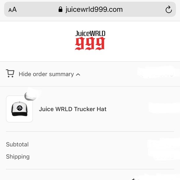 Juice Wrld | Accessories | Juice Wrld Trucker Hat Limited Edition ...